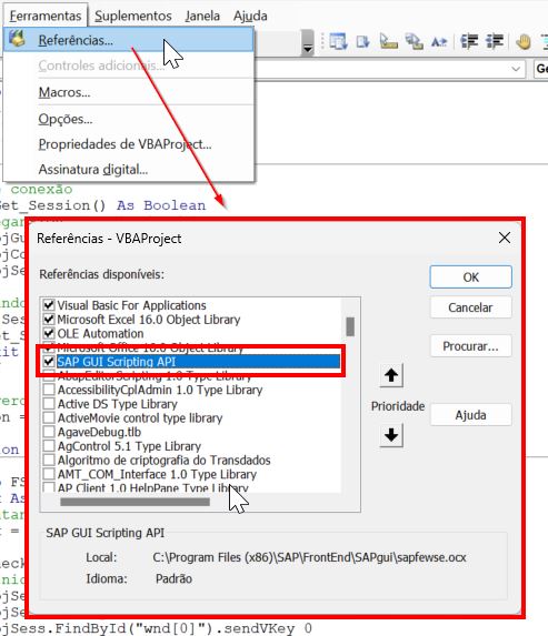 Sap Script And Vba Conexão Utilizando Sap Gui Scripting Api Fabio Mitsueda
